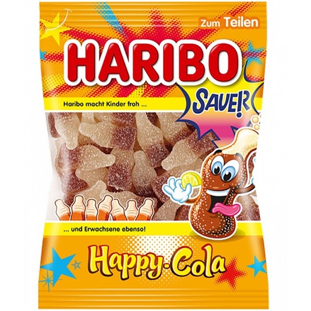 HARIBO Happy Cola Lemon Fresh 200g for sale online | eBay
