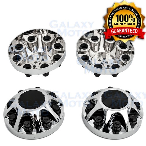 08-10 GMC Sierra DUALLY Model Chrome 17" 2x Front set Wheel Center Hub ...