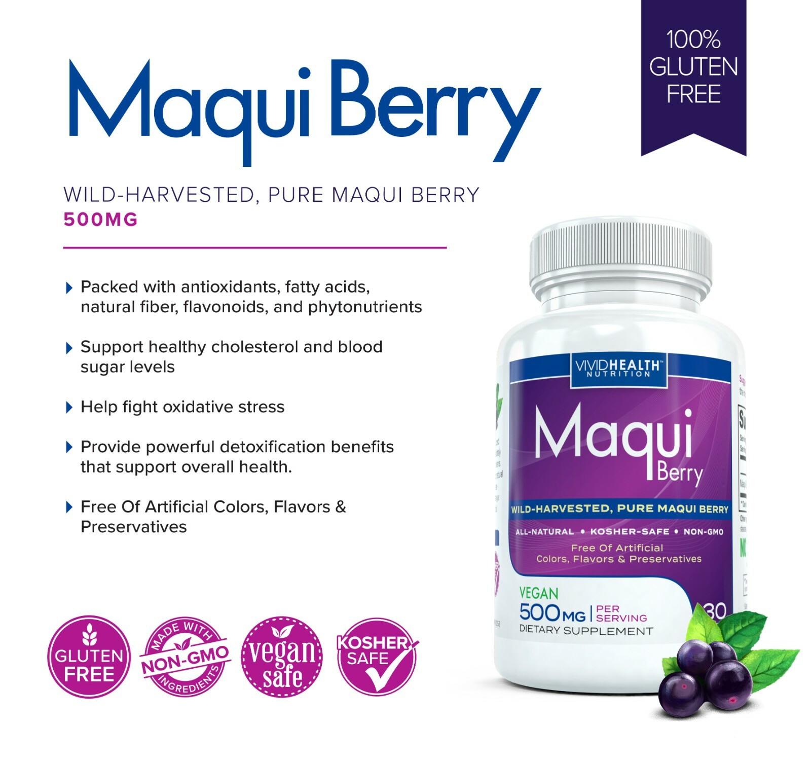 Maqui Berry: Antioxidant Rich Superfood for Eye Health & Immune Support ...