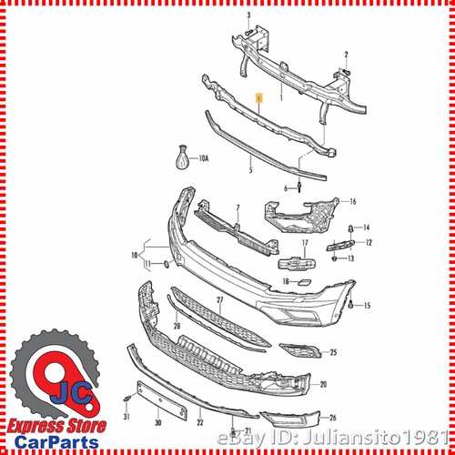 5NN807248C VOLKSWAGEN GENUINE OEM TIGUAN FOAM FILLER PIECE INSERT | eBay