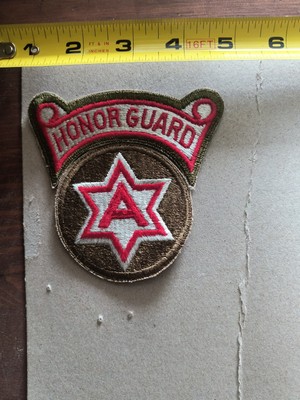 US Army "6th ARMY- HONOR GUARD" Patch / Beautiful Condition!! | eBay
