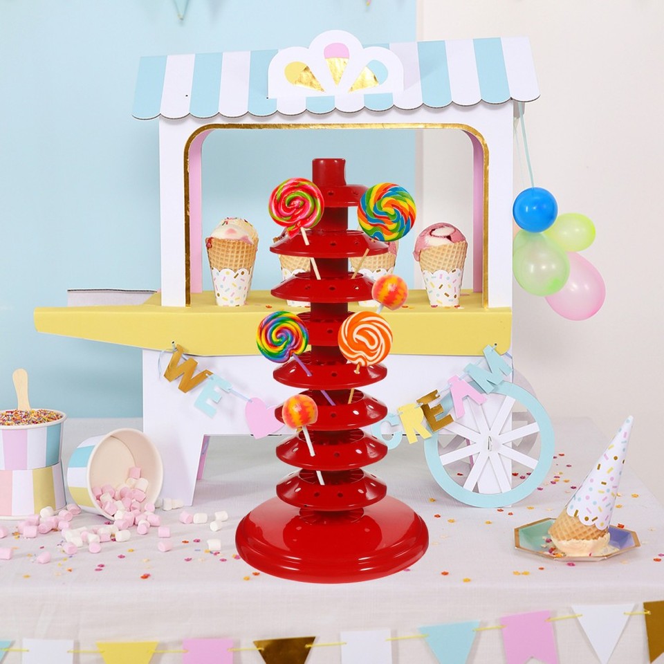 Cake Pop Tower Lollipop Holder Display Stand Adjustable Simple Design ...