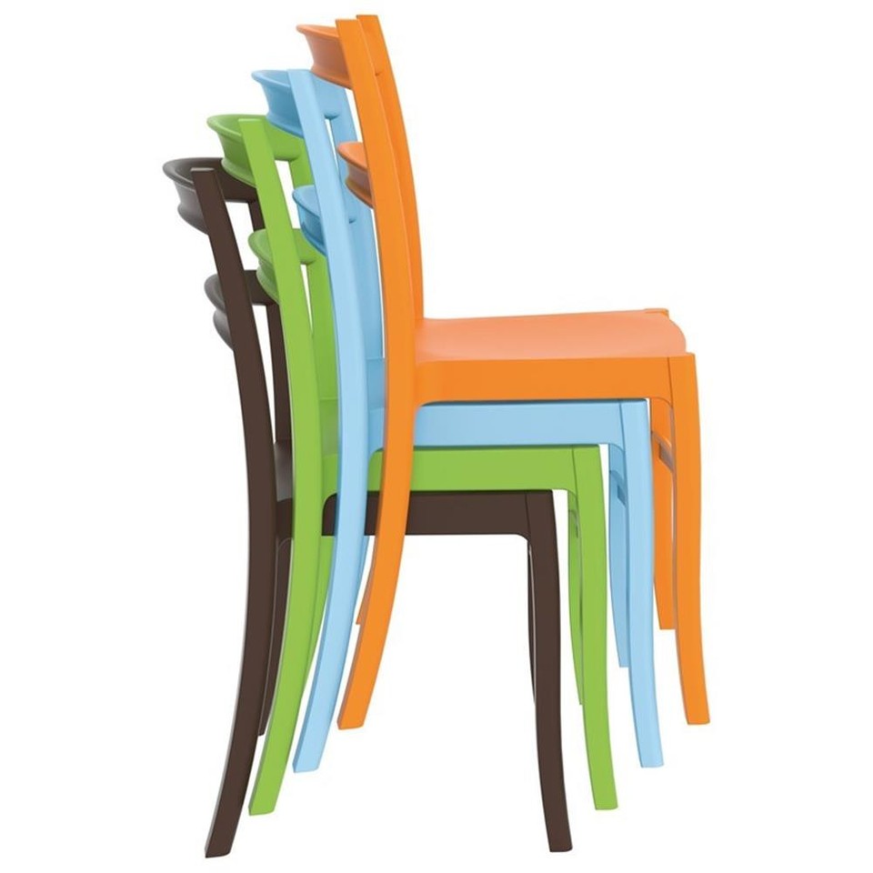 Compamia Tiffany Patio Dining Chair in White (Set of 2) 8697443550630| eBay