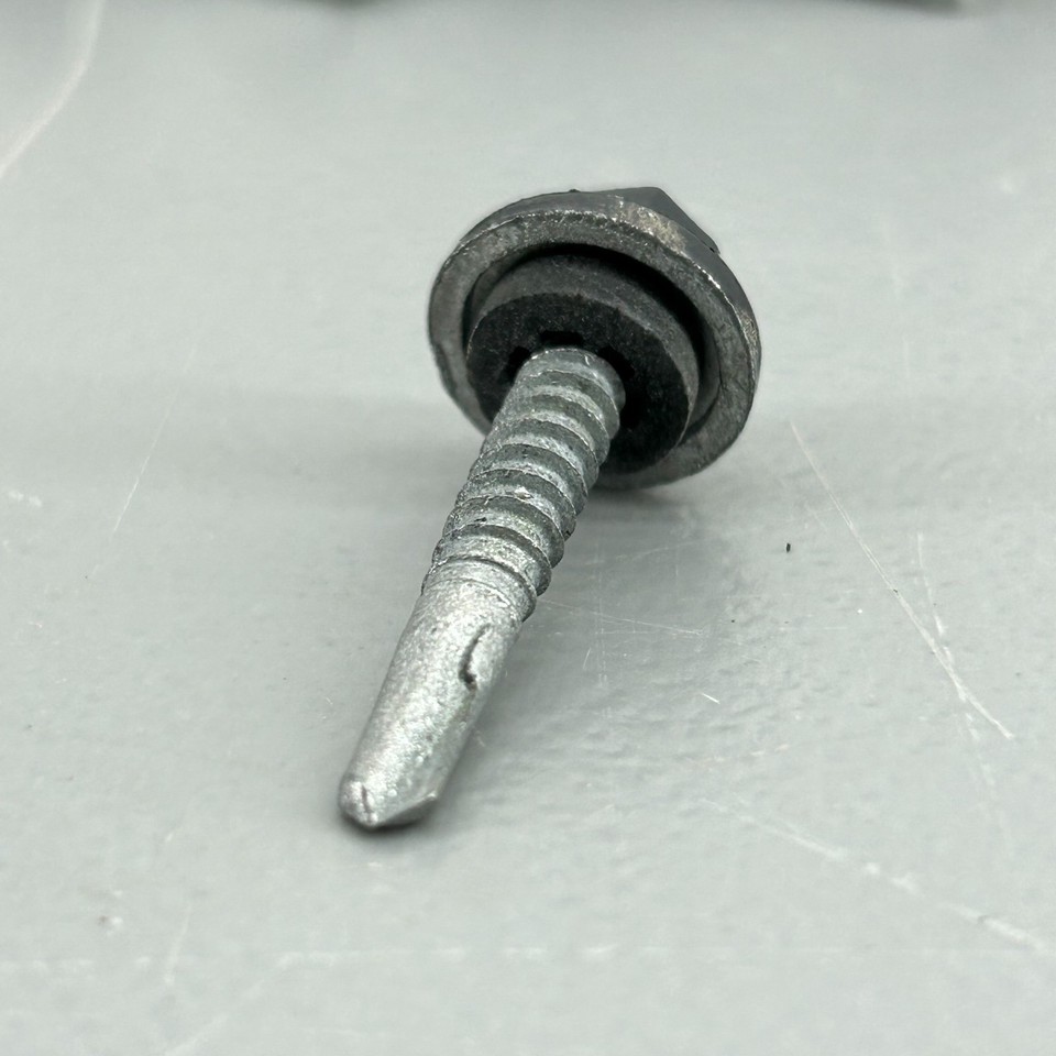 Atlas Fastener METAL ROOFING SCREWS - METAL ULTIMATE - Black 1.5" 5lbs ...