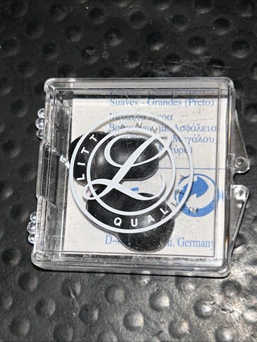 3M Littmann Stethoscope Ear Tips – Large Black Soft-Sealing Snap-Tight ...