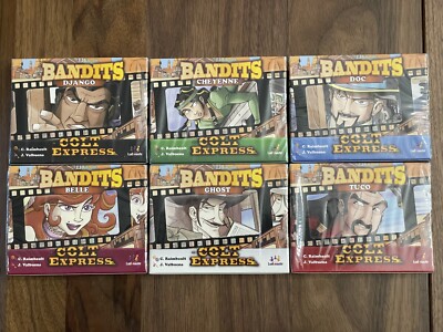 Colt Express Board Game Bandits Expansions Doc Tuco Cheyenne Django ...