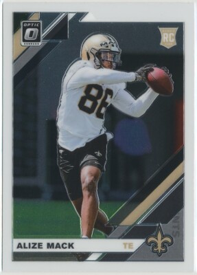 Alize Mack - New Orleans Saints - 2019 Donruss Optic - Rookie - #139 | eBay