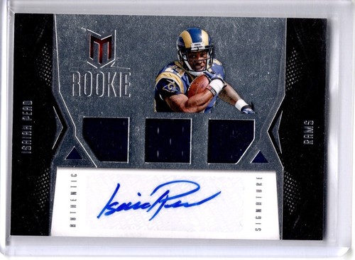 Isaiah Pead 2012 Panini Momentum Rookie Signatures RPS 215/499 RC Auto ...