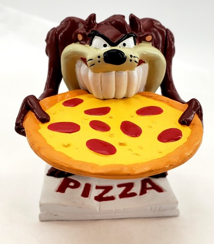 Taz Tazmanian Devil Eating Pizza Vintage Warner Bros Small | eBay