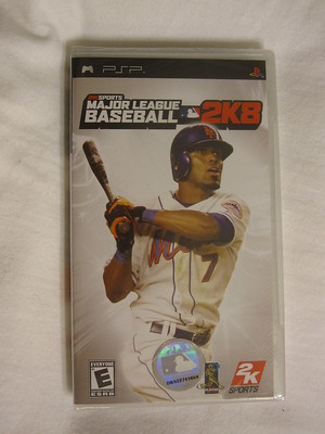 MLB Major League Baseball 2K8 (PlayStation Portable, PSP) Brand New ...