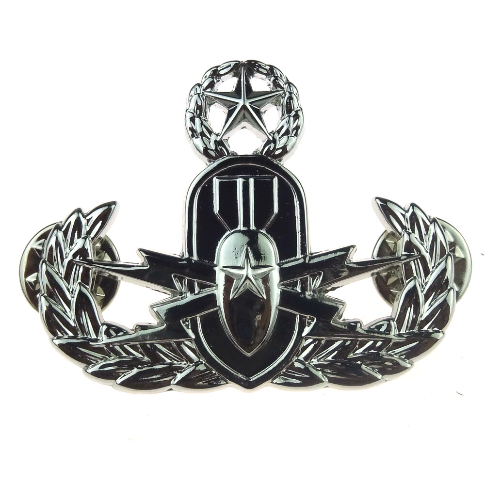 Us Army Eod Logo Explosion Ordnance Disposal Skull Badge Military U.S.