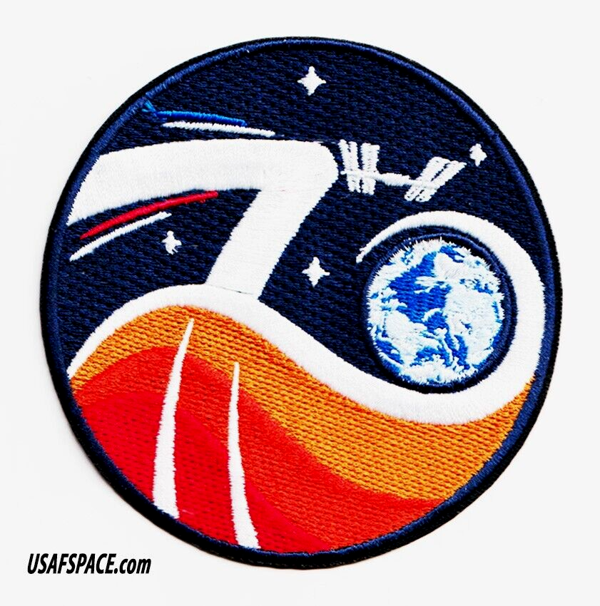 Authentic Expedition 70- NASA SPACEX ISS Mission- A-B Emblem USA SPACE PATCH | eBay