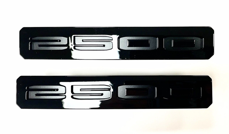 2024-2025 GMC Sierra 2500HD 3500HD Sierra HD AT4X Black Emblem Kit ...
