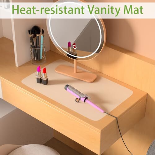 Clear Silicone Mat For Kitchen Counter 10.24 x 14.2 1mm Nonslip ...