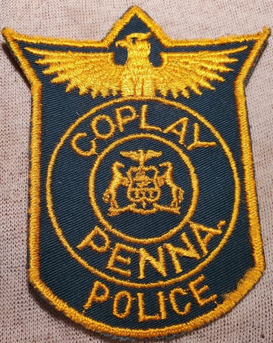 PA Vintage Coplay Pennsylvania Police Shoulder Patch | eBay