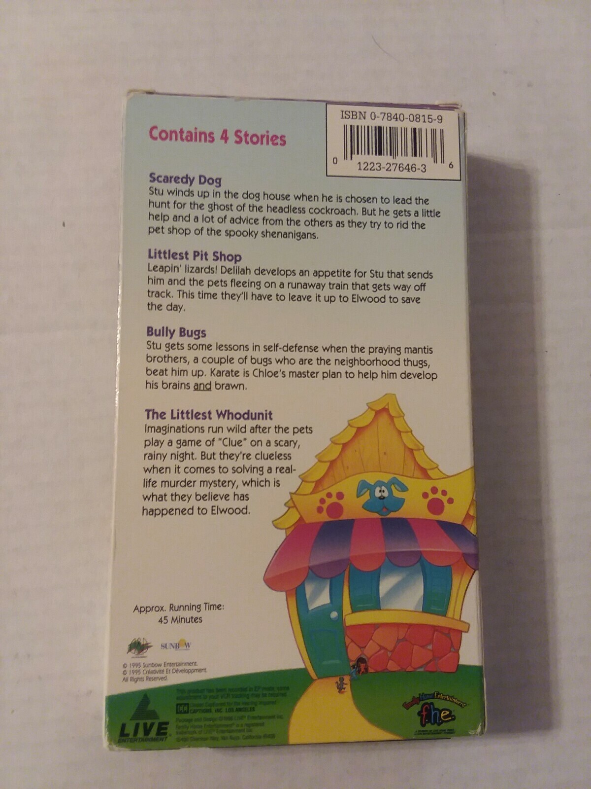 Littlest Pet Shop - Scared Dog vhs,Rare 12232766234| eBay
