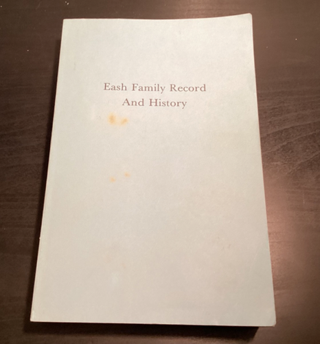 1978 Descendants Of Bishop Jacob Eash - Dauphin County, Pennsylvania | eBay