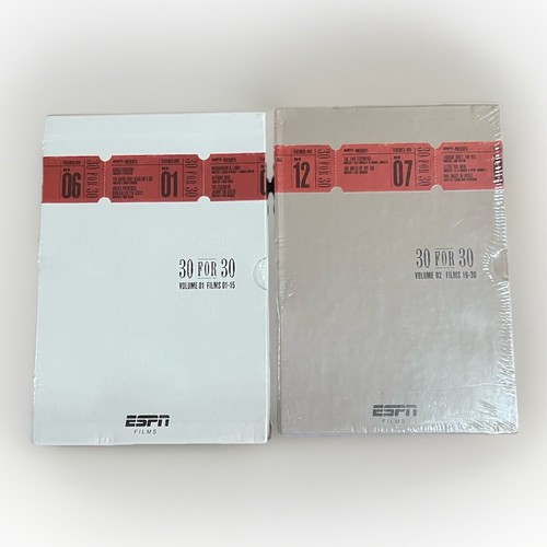 ESPN 30 for 30 DVD Vol 1-15 And Vol 2. 16-30 Sports Documentaries Brand ...