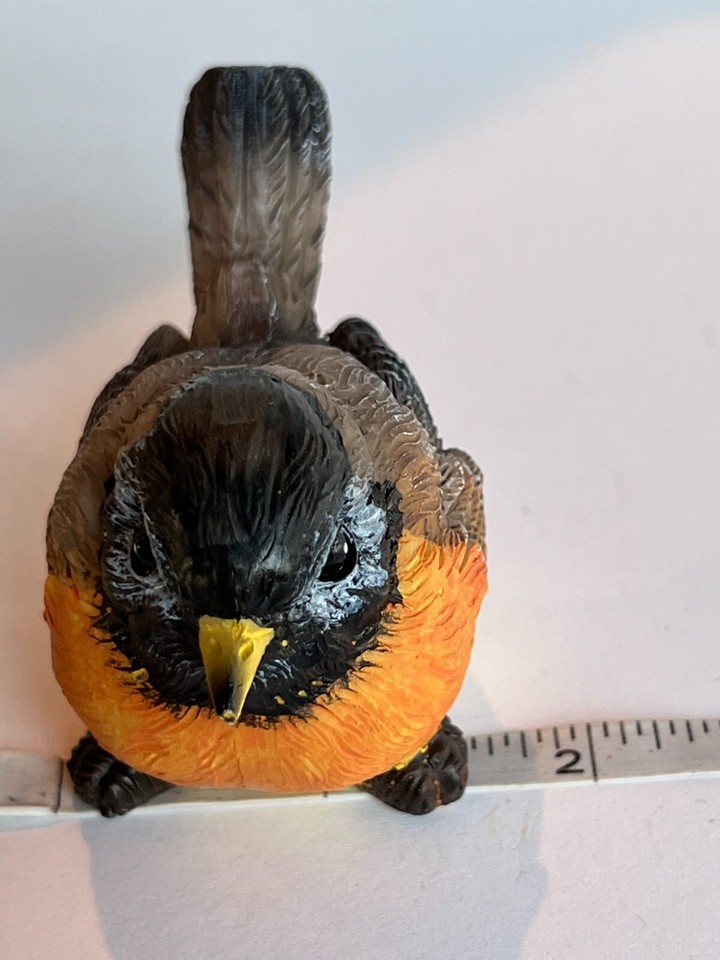 Ganz Bird Figurine Pick One Goldfinch/Warbler Bluebird or Robin 3"x2"x2 ...