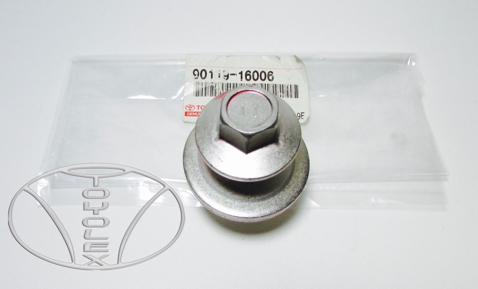 NEW GENUINE TOYOTA CRANKSHAFT DAMPER BOLT W/ WASHER 90119-16006 TUNDRA ...