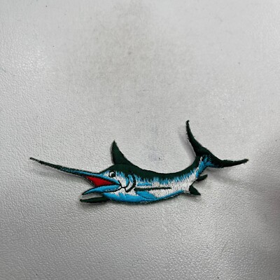 SWORDFISH BILLFISH Type Fish Patch T098 | eBay