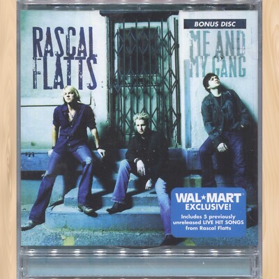 RASCAL FLATTS Me and My Gang BONUS CD I'm Movin' On LIVE Feels Like ...