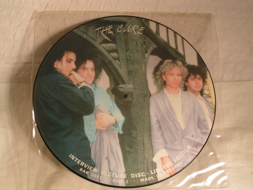 THE CURE - INTERVIEW !! ( PICTURE-LP ) * 1.UK-Pressung * VINYL NEAR ...