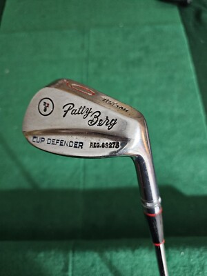 Wilson Patty Berg Cup Defender 9 Iron / Steel Shaft / Leather Wrap Grip ...