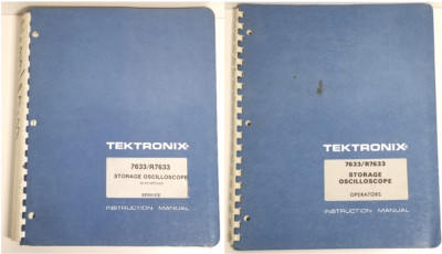 Manuals & Books - Oscilloscopes Service Manual W Schematic