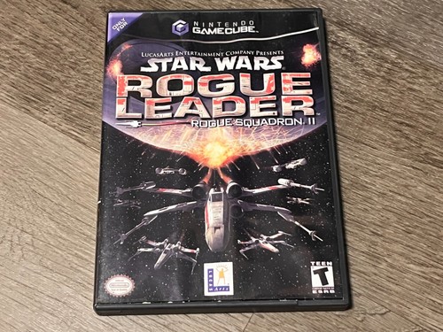 Star Wars Rogue Squadron II Rogue Leader Nintendo Gamecube Complete w ...