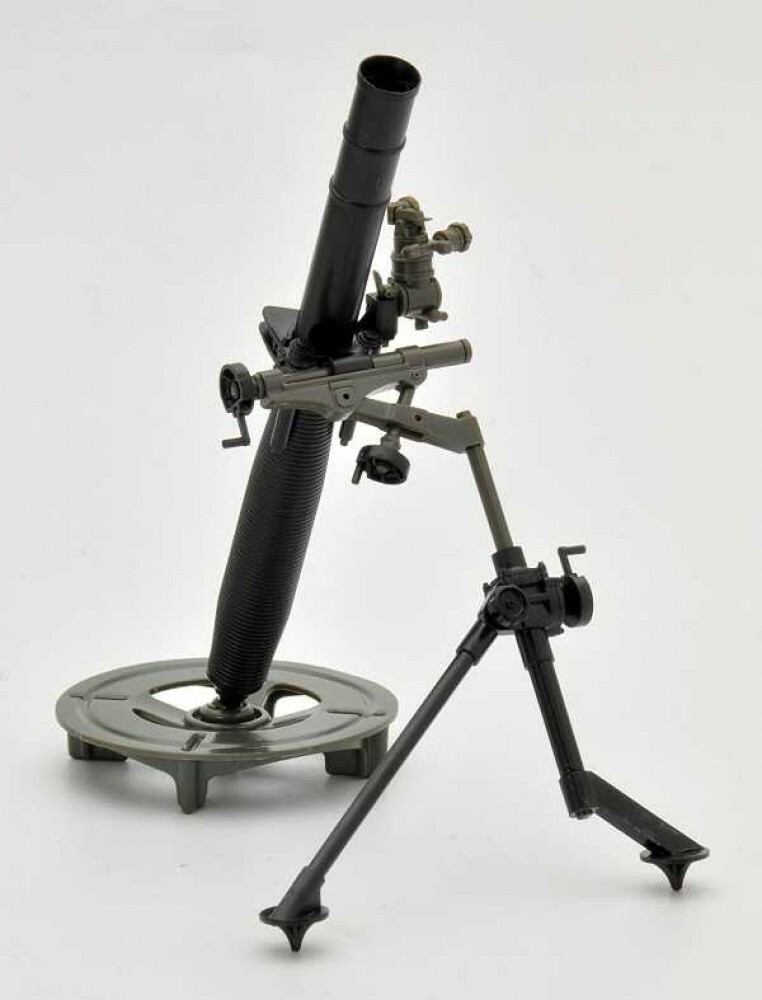 Little Armory 1/12 Scale Model Kits LD007 81mm Mortar Type-L16 Japan ...