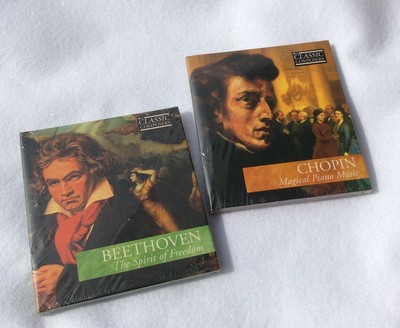 CLASSIC COMPOSERS SERIES CD Beethoven And Chopin Bundle NIP Classical ...