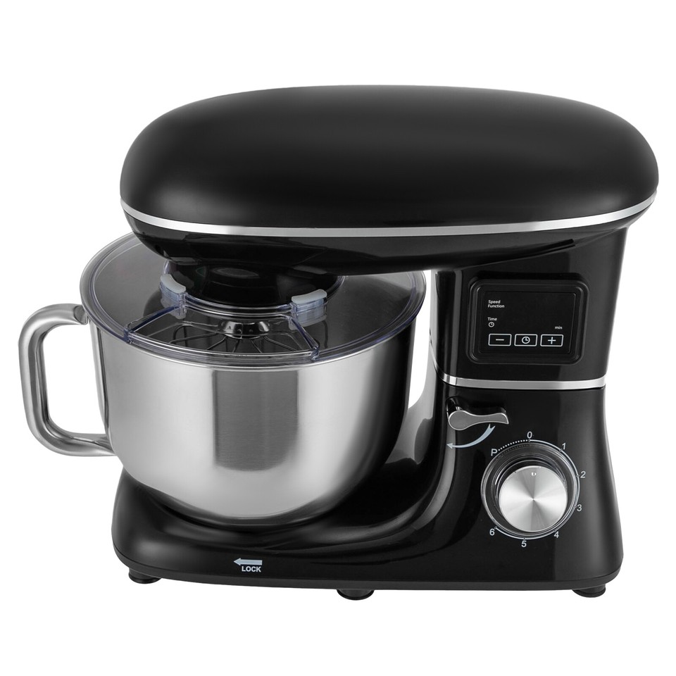 Commercial Electric Food Mixer Processor 6.5Qt Stand Dough Mixer 6+1 ...