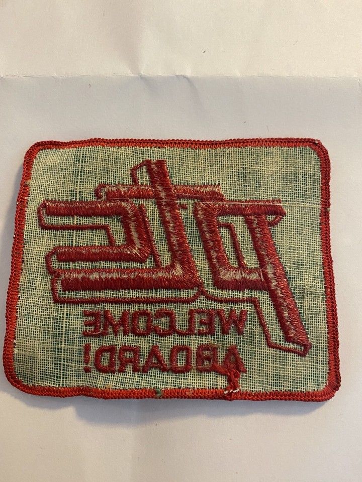 PTC WELCOME ABOARD! PHILADELPHIA TRANSIT COMPANY ORIGINAL UNIFORM PATCH ...