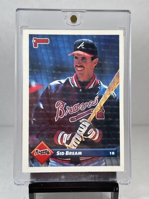 1993 Donruss Sid Bream #526 Atlanta Braves Baseball Card | eBay