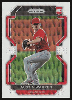 2022 Panini Prizm #187 Austin Warren White Wave Prizm RC | eBay