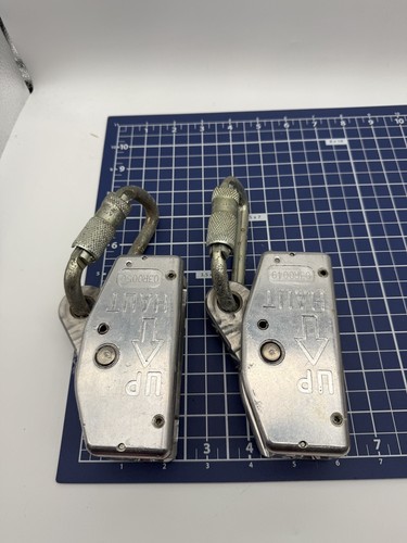 2 Ram Rail Trolley Fall Protection Arrest Device With Carabiners RAM ...