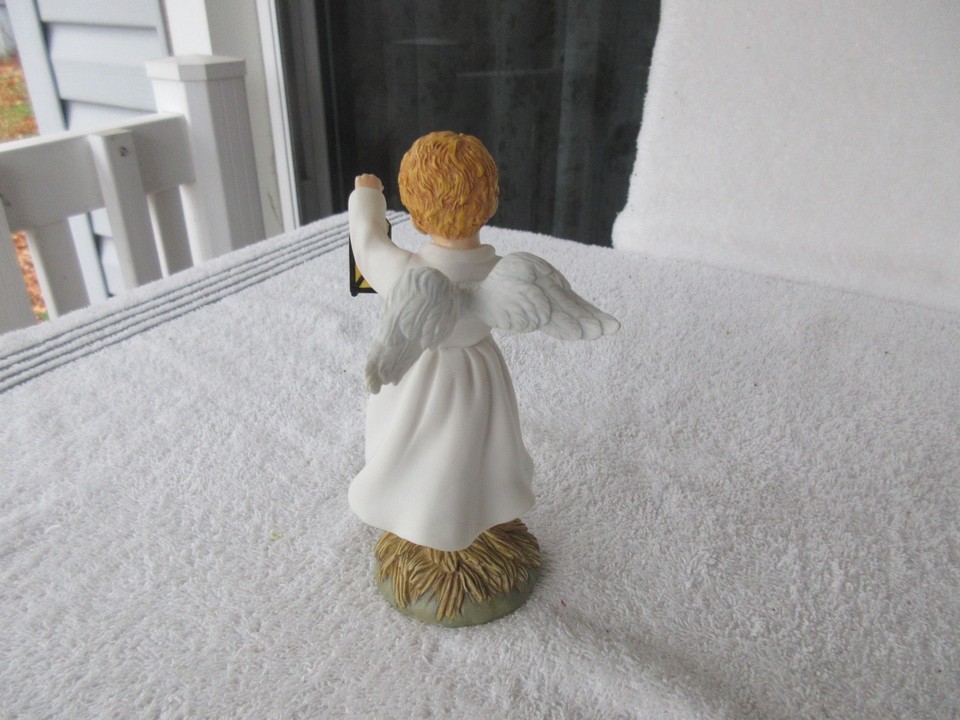 RARE + GORGEOUS~~[ Lil' Pip Angels ] AVERY 6" ANGEL HOLDING LATERN ...