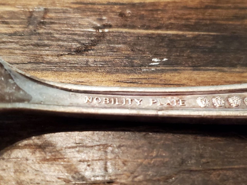 Vintage Nobility Plate Royal Rose Pattern Silverplate Flatware 38 ...