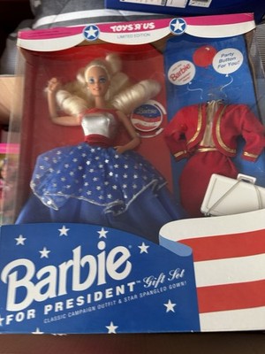 Limited Edition Barbie For President Doll Gift Set | eBay
