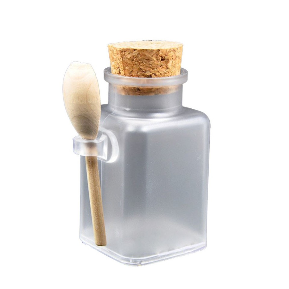 6 Pcs Salt Container Bathroom Storage Containers Empty Spice Jars ...