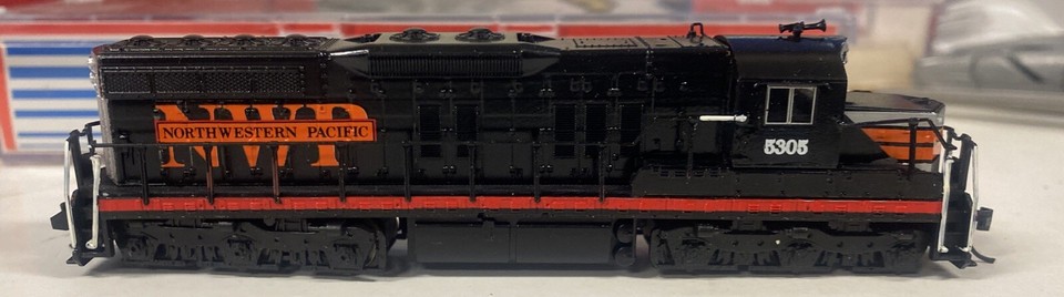 N Scale Atlas DCC Ready SD9 North Western Pacific NWP Chop Nose 5305 ...
