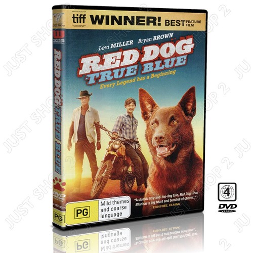 Red Dog-True Blue DVD : Australia Movie : Bryan Brown / Levi Miller ...