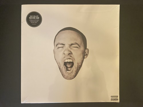 New Mac Miller Go:od AM Urban Outfitters UO Silver Color Vinyl GOOD AM ...