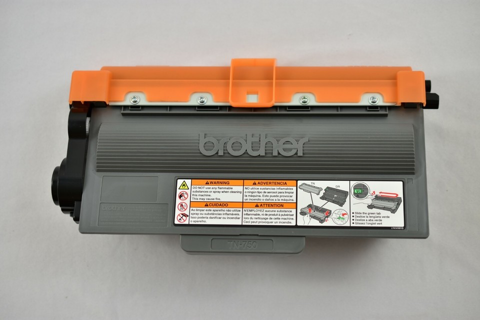 Brother TN750 Black High Yield Toner Cartridge Genuine | eBay