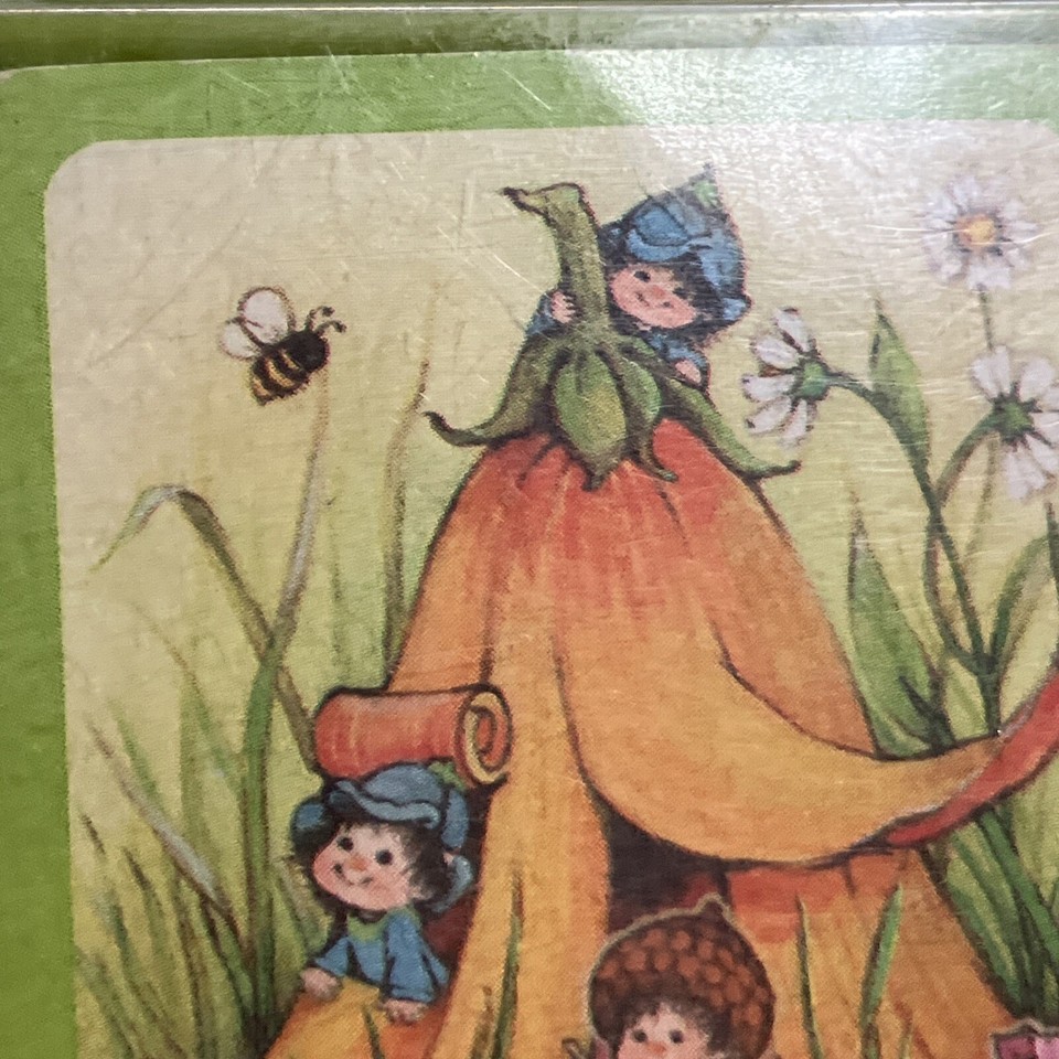VTG RARE Pixie Elf Fairy Acorn Lady Bug 1 Random Swap Trading Card ...