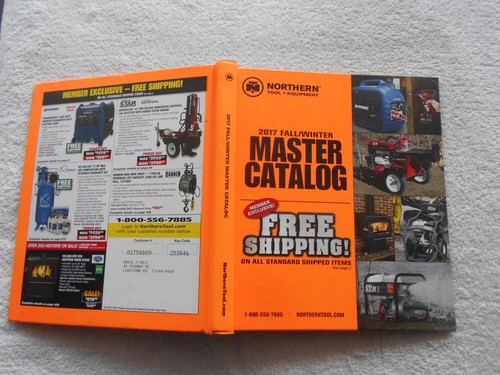 2017 FALL WINTER MASTER CATALOG-NORTHERN TOOL + EQUIPMENT CATALOG-HARD ...