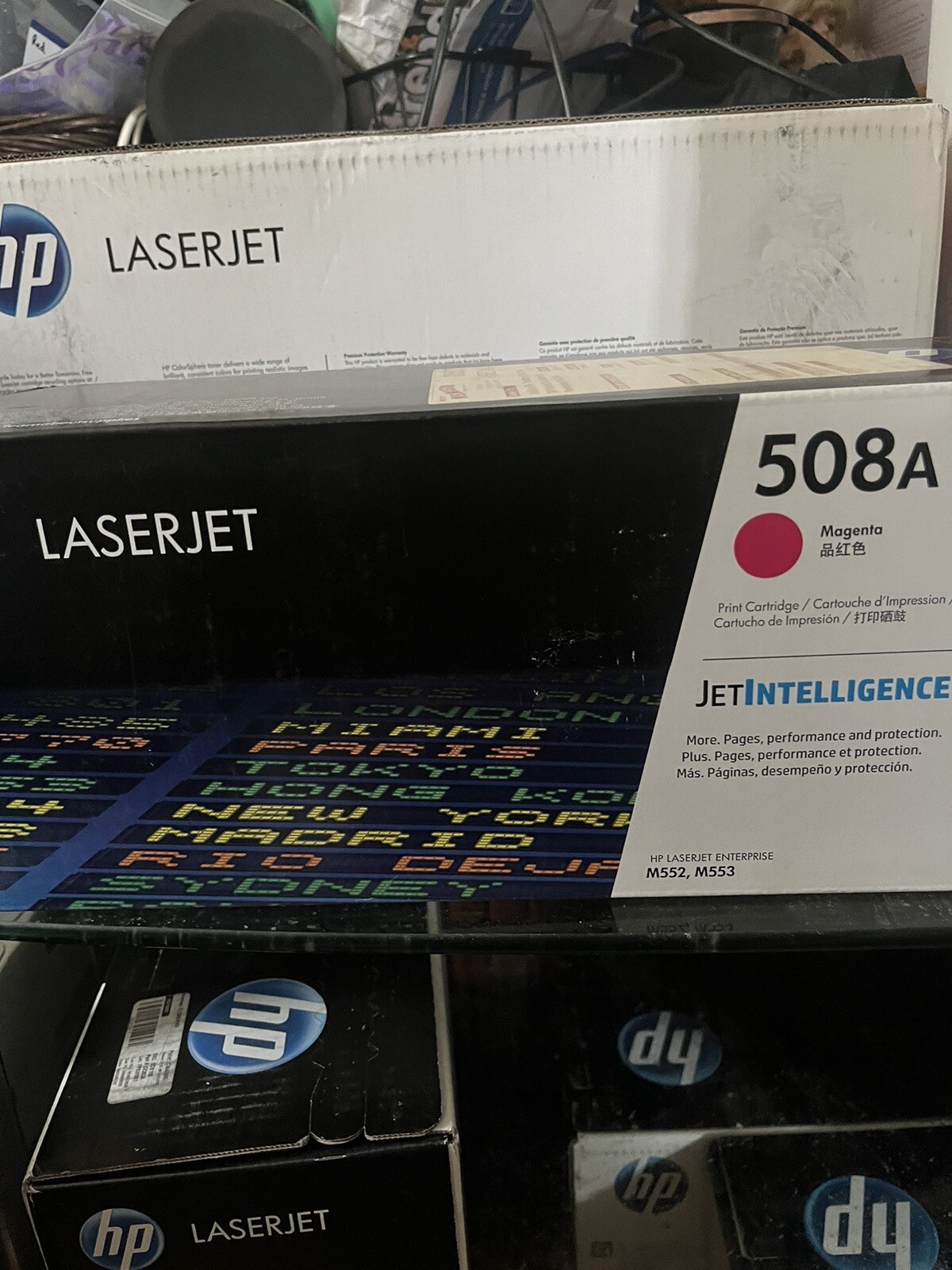 HP 508A (CF363A) Magenta Toner Cartridge 888793237595 | eBay