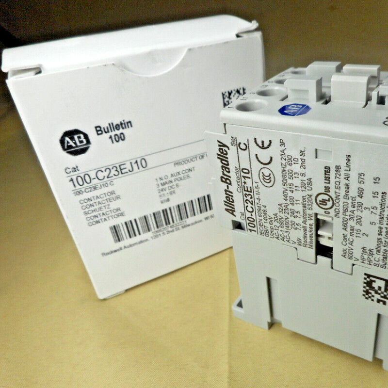 New Allen Bradley 100-C23EJ10 contactor 24VDC (NIB) 100C23EJ10 | eBay