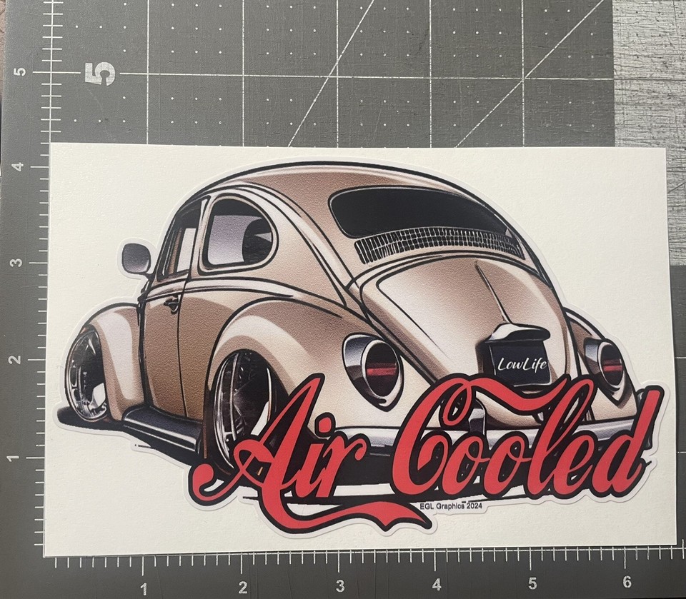 Lowlife V Dub Decal Sticker Low Life Slammed For Vw Beetle Bug ...